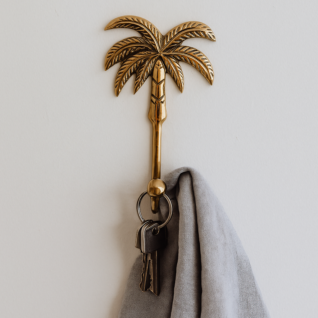 BRASS PALM HOOK STYLE 4 - Bowhome
